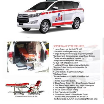 TOYOTA INNOVA AMBULANCE API - Ambulance Pintar Indonesia